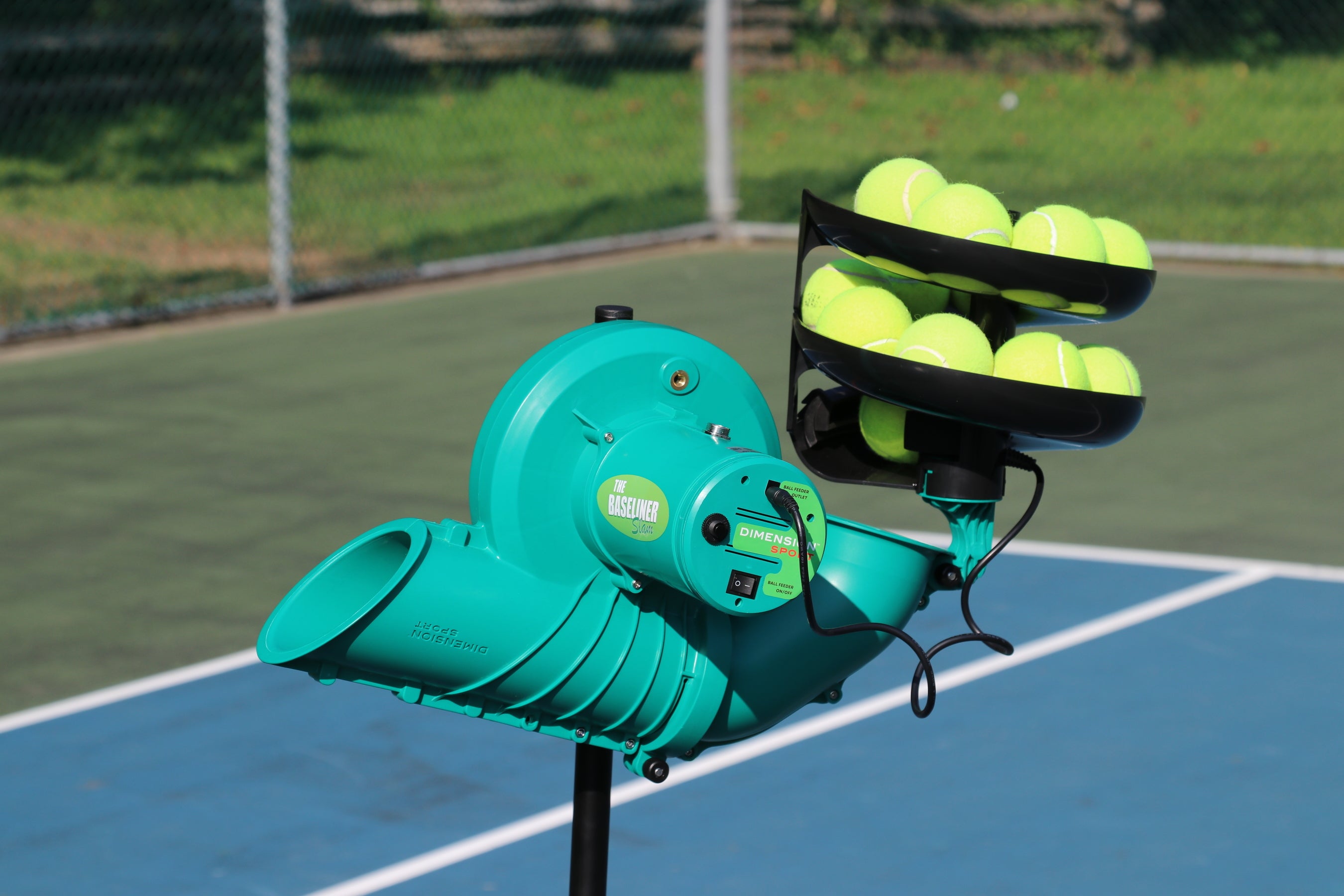 Baseliner Slam Tennis Machine – Dimension Sport